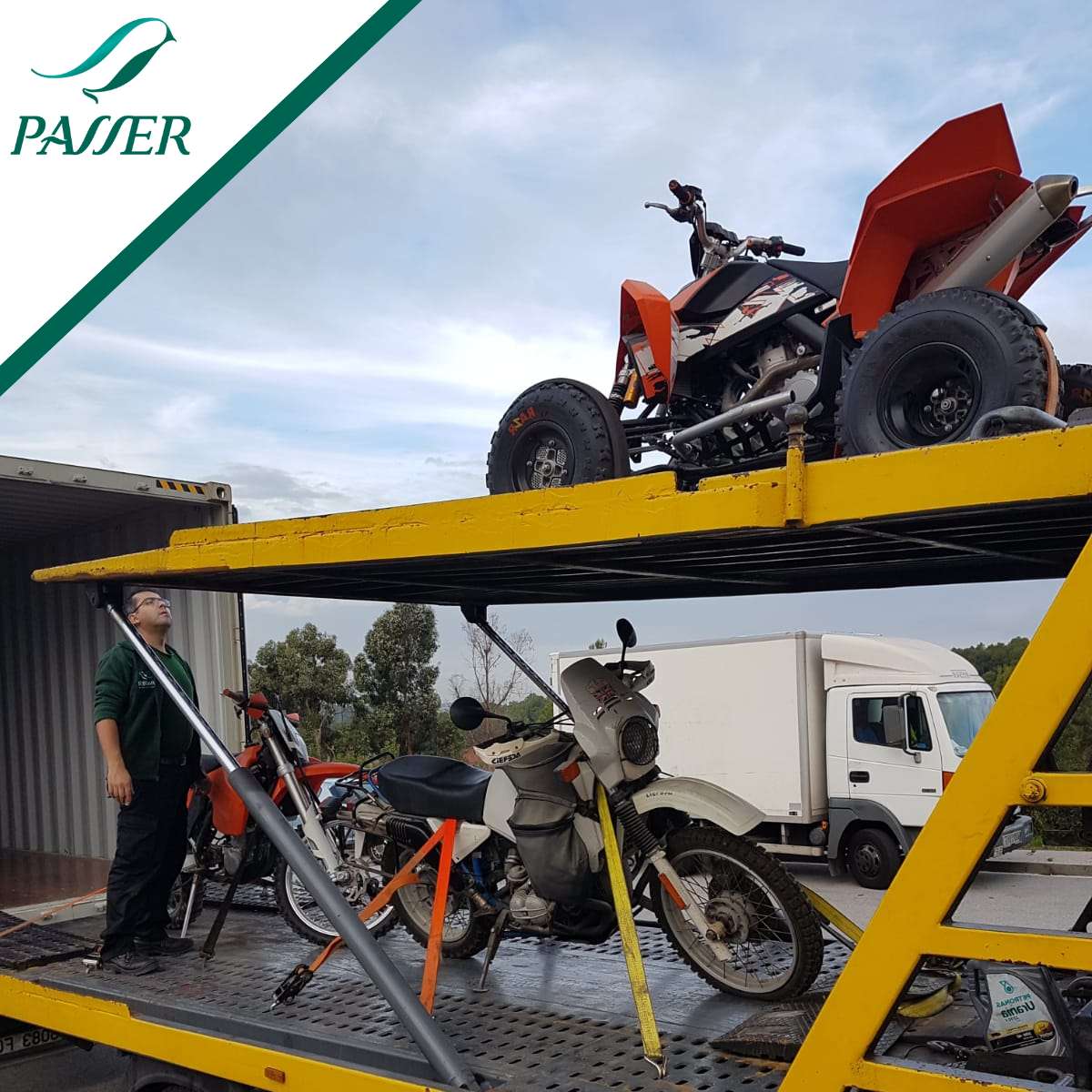 Transporte de Moto - Passer 2024